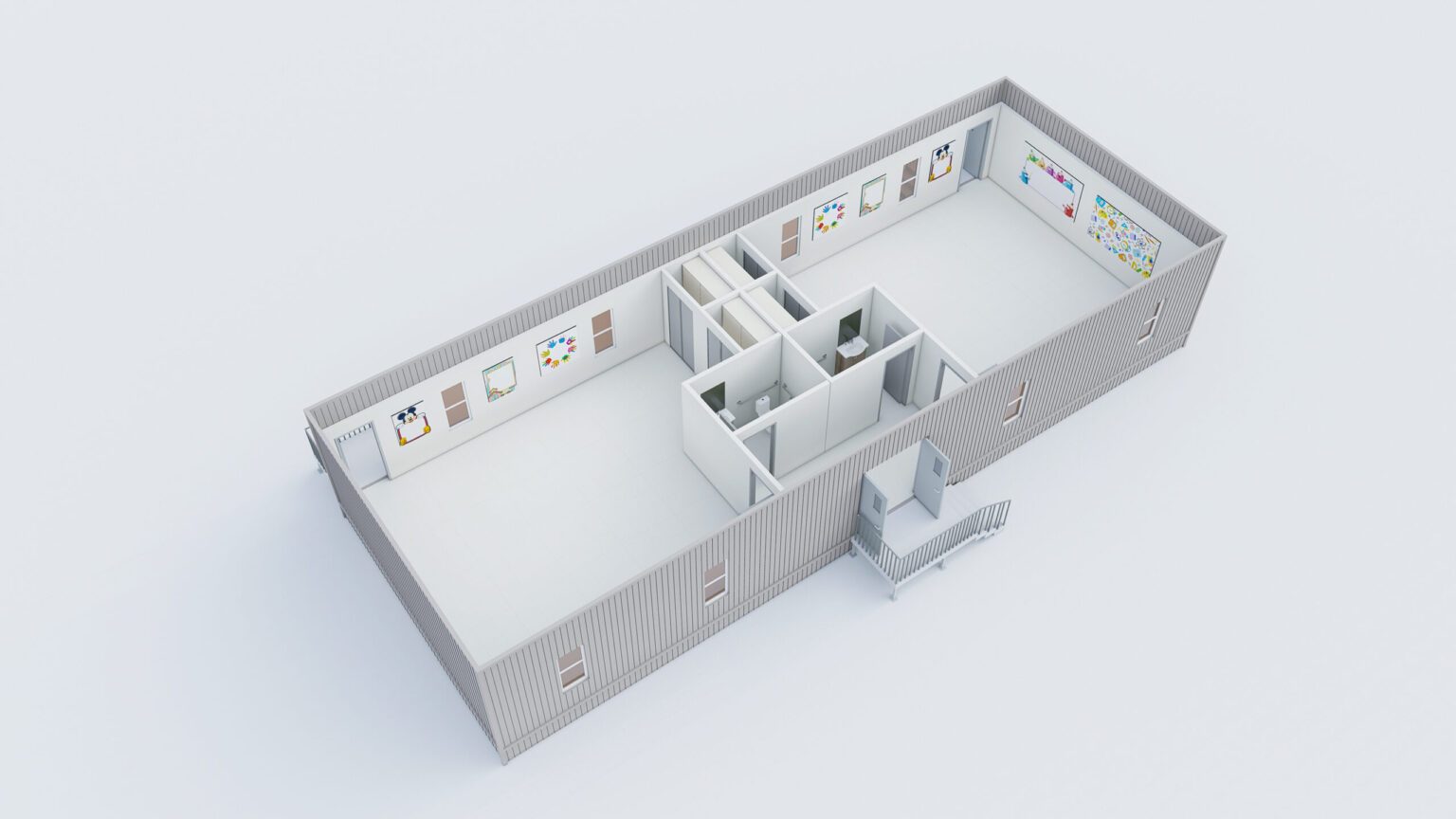 Double Wide Classroom Buildings for Sale or Lease