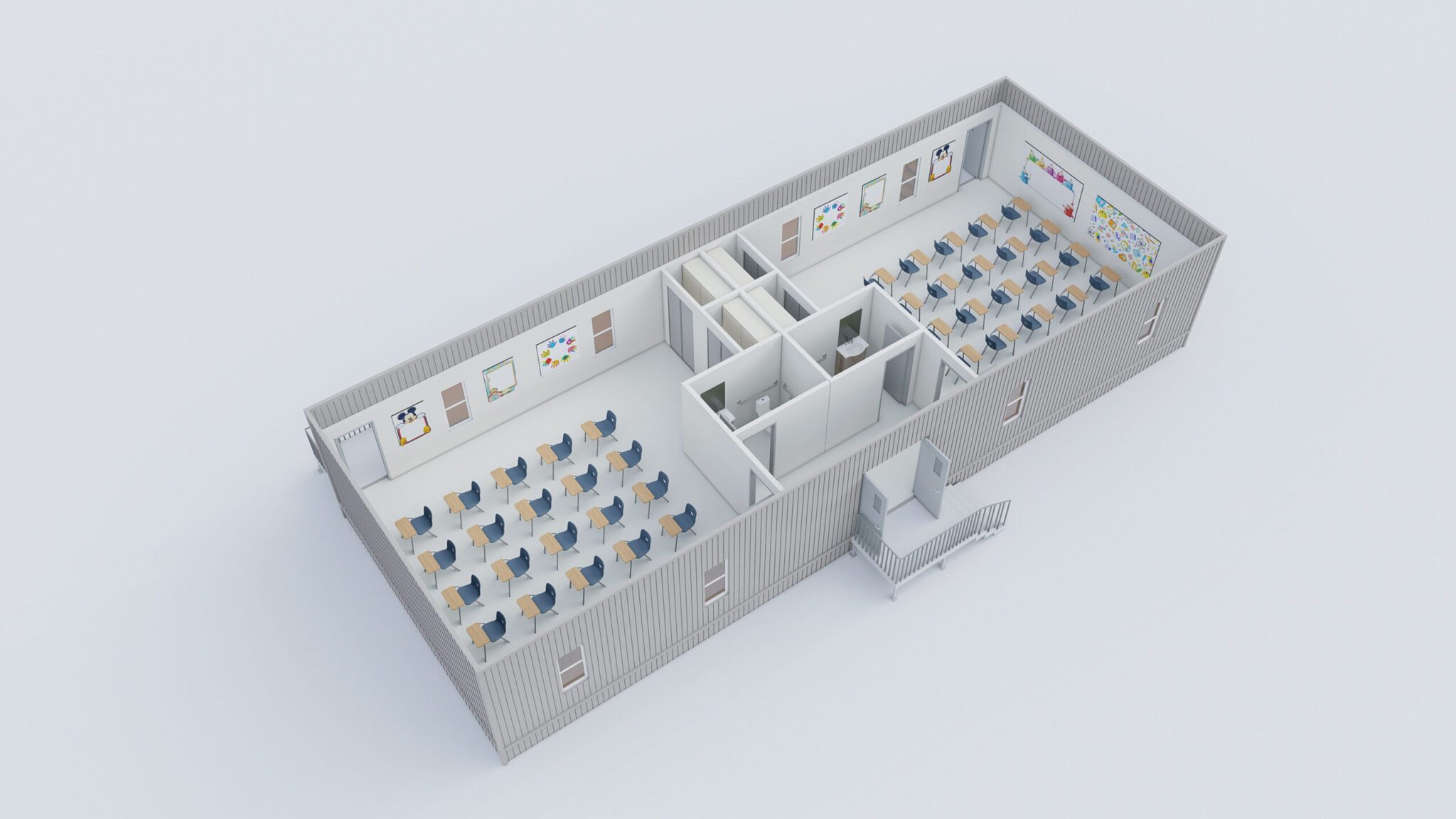 Double Wide Classroom Buildings for Sale or Lease